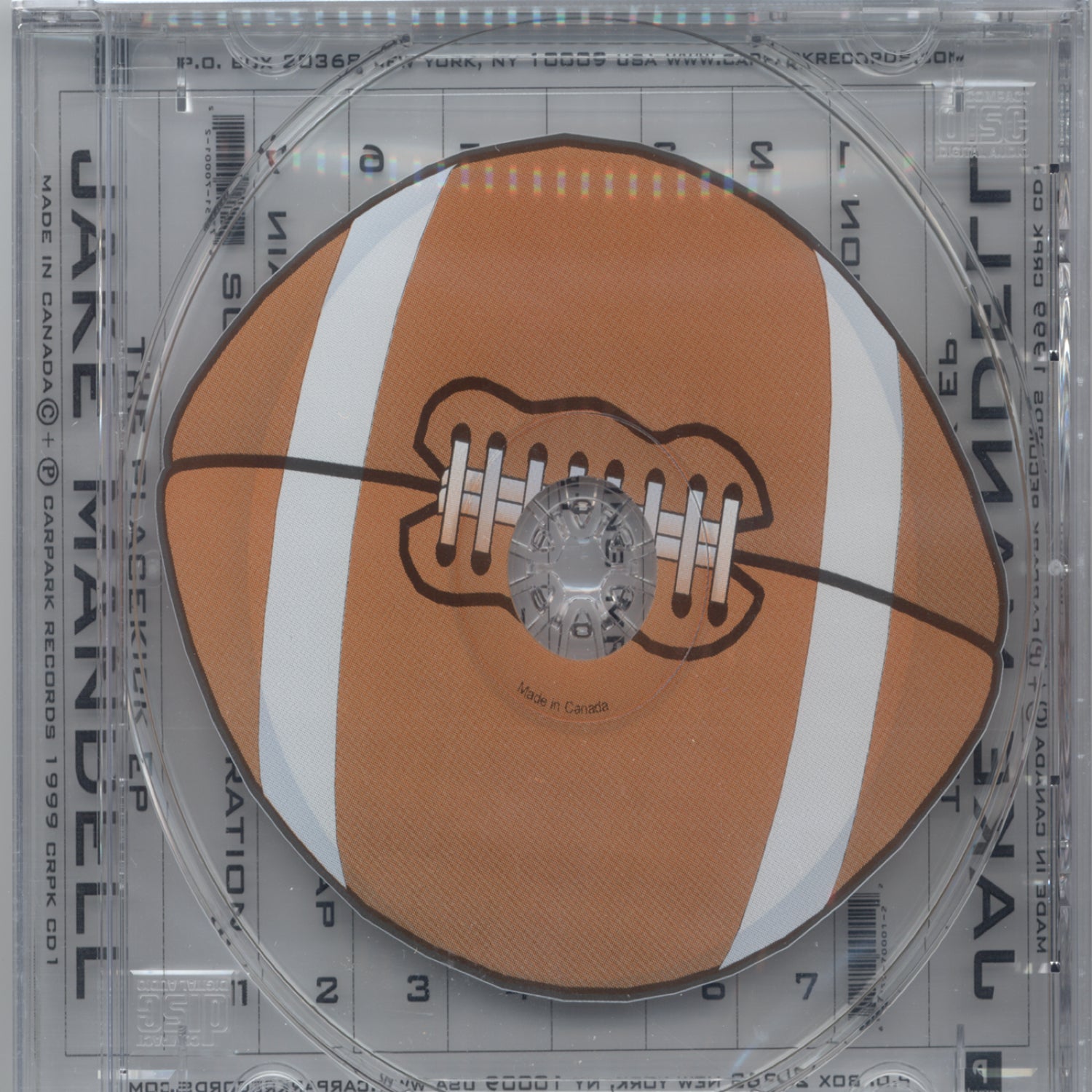 CAK001 Jake Mandell - The Placekick EP – Carpark Records